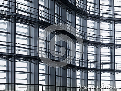 Architecture Details Glass Wall Panel Curve Steel Structure Modern ...