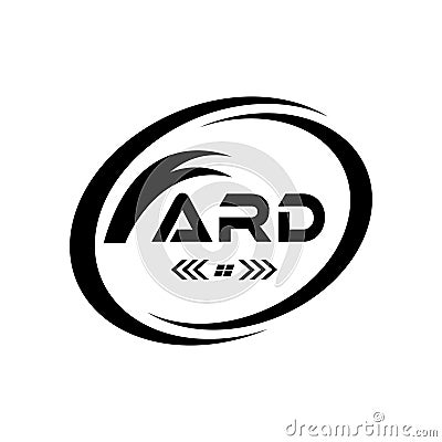 ARD Letter Logo Design. ARD Simple And Modern Monogram Logo. Abstract ...