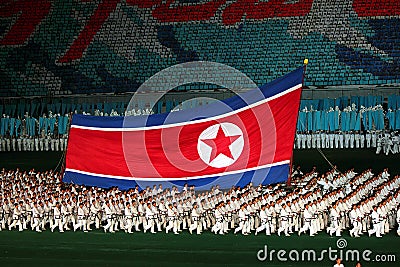 The Arirang Mass Games, North Korea - Dreamstime