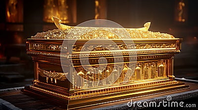 The Ark Of The Covenant Also Known As The Ark Of The Testimony Or Ark ...