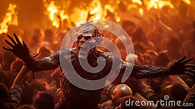 Armageddon End Of Devil Satan Doomsday Judgment Royalty-Free Stock ...