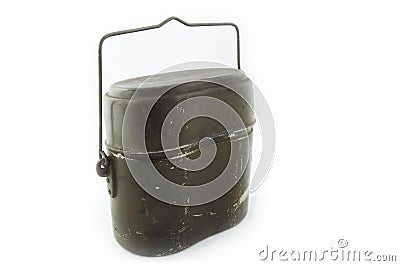 Army Food Container Stock Image - Image: 2385741