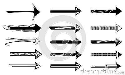 Arrow Design Elements Royalty Free Stock Photos - Image: 5192418
