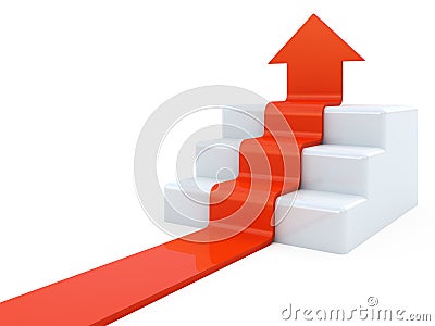 Arrow Upstairs Vector Royalty Free Stock Photos - Image: 15704278