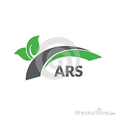 ARS Letter Logo Design On White Background. Creative Modern ARS Letter ...