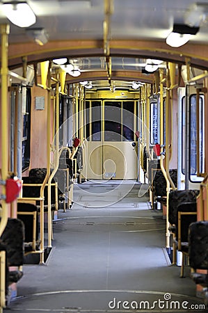 Articulated Tram Interior Royalty-Free Stock Photo | CartoonDealer.com ...