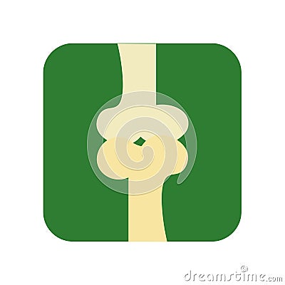 Articulation Icon Vector Sign And Symbol Isolated On White Background ...