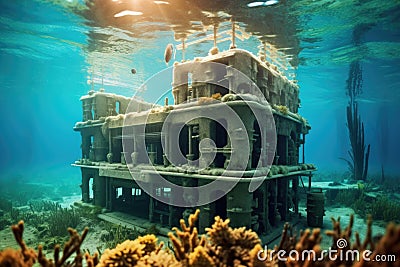 Artificial Reef Modules Creating New Habitats Royalty-Free Stock Photo ...
