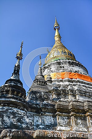 Artistic Ancient Circular Pagoda Royalty-Free Stock Photo ...