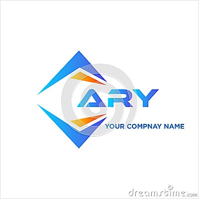 ARY Abstract Technology Logo Design On White Background. ARY Creative ...