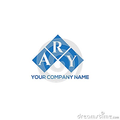 ARY Letter Logo Design On White Background. ARY Creative Initials ...
