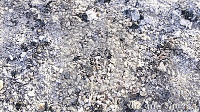 Ash after Burning Coal and Firewood , Industrial Waste, Abstract ...