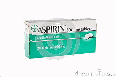Aspirin Bayer Pills Editorial Photo - Image: 18970831