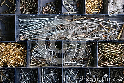 Assorted Screws Stock Photo - Image: 93040