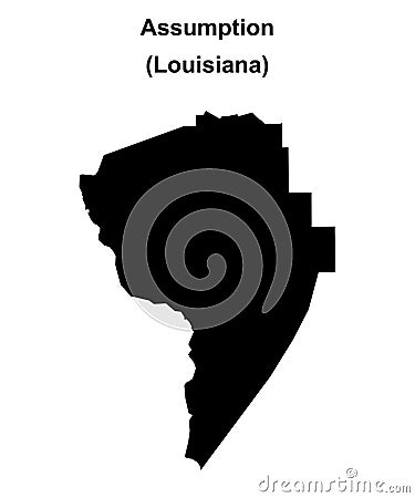 Assumption Outline Map Cartoon Vector | CartoonDealer.com #361601631