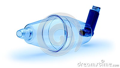 Asthma Medicine Atomizer Inhaler Royalty Free Stock Photo - Image: 3452805