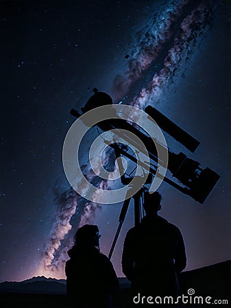 Astronomers And Astrophysicists Using Powerful Telescopes To Explore ...