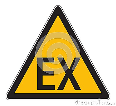 Atex Explosive Atmosphere Area Zone Royalty-Free Illustration ...