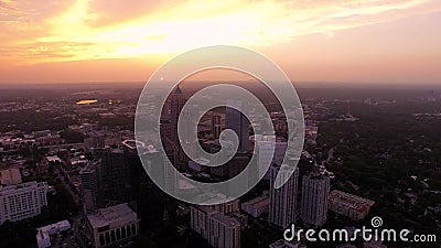 Atlanta Aerial stock video. Video of atlanta, park, landmark - 57127909