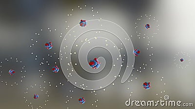 Atom Anatomy, Atomic Model or Structure , Electrons Orbiting the ...