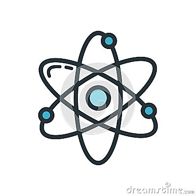 Atom Structure Icon, Educational Institution Process, Back To School ...