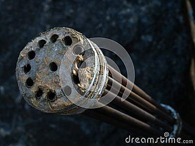 Atomic Core Rods Chernobyl, Shown In Park In Chernobyl Town. Exclusion ...