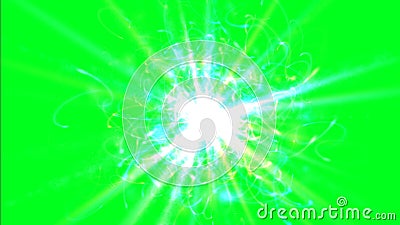 Sun Rays on Green Screen stock video. Video of moving - 200475315