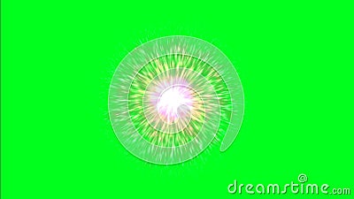 Atomic Rays on Green Screen Stock Footage - Video of nuclear, plutonium ...