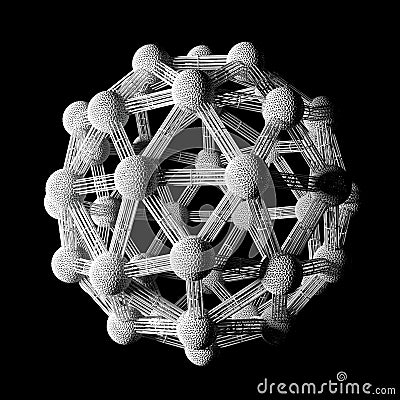 Atom And Molecule Model Royalty-Free Stock Photography | CartoonDealer ...