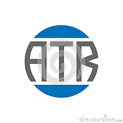 ATR Letter Logo Design On White Background. ATR Creative Initials ...