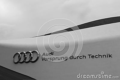 Audi Slogan Editorial Photography - Image: 24853437