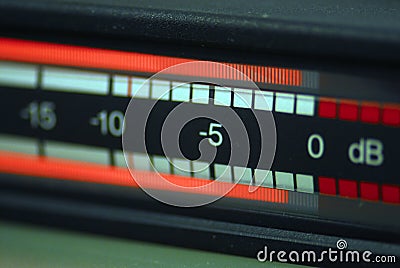 Audio Meter RTW Royalty Free Stock Photos - Image: 1369078