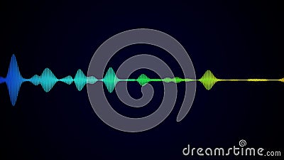 Audio Spectrum. Visualizer. Soundwave Effect. Music Visualizer ...
