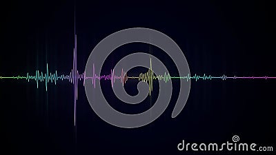 Audio Spectrum. Visualizer. Soundwave Effect. Music Visualizer ...