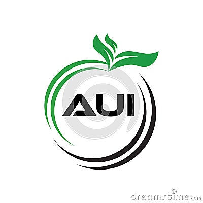 AUI Letter Logo Design. AUI Simple And Modern Monogram Logo. Abstract ...