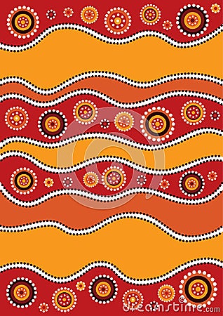 Australian Pattern Vector Illustration | CartoonDealer.com #12089938