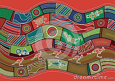 Australian Pattern Stock Images - Image: 12089954