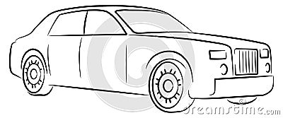 Auto - Zeichen Lizenzfreies Stockfoto - Bild: 24320375