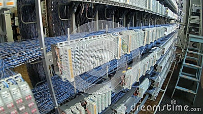 Automatic Telephone System. Switching Connection Technology. Stock ...