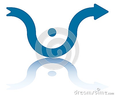 Avoid Arrow Royalty Free Stock Photos - Image: 6867518