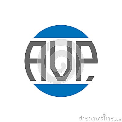 AVP Letter Logo Design On White Background. AVP Creative Initials ...