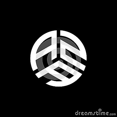 AZA Letter Logo Design On White Background. AZA Creative Initials ...