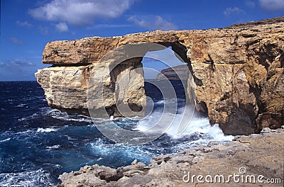 Azure Window Malta Royalty Free Stock Image - Image: 2991496
