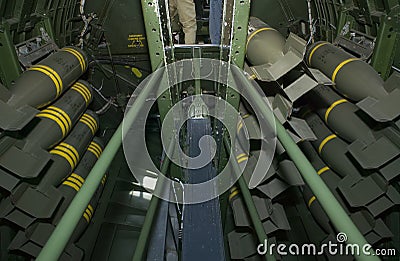 B-17 Bomb Bay Stock Images - Image: 5248564