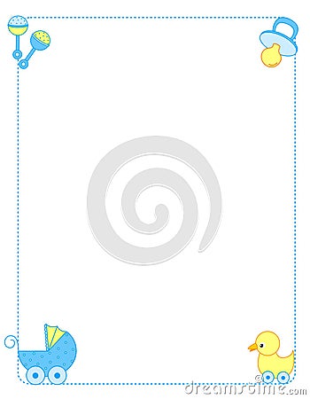 Baby Border Boy Royalty Free Stock Photography - Image: 14569727