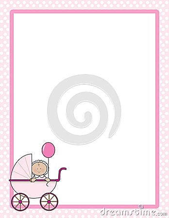 Baby Border Girl Royalty Free Stock Images - Image: 4763059