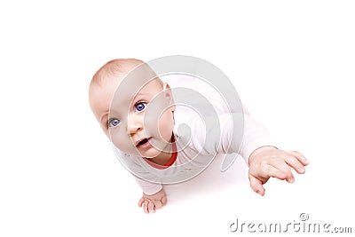 Baby Boy Reaching Up Stock Photos - Image: 37386163