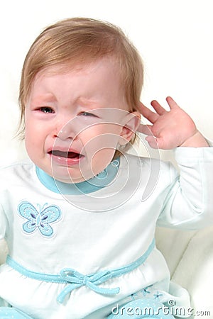 Baby Girl Crying Royalty Free Stock Images - Image: 2299989