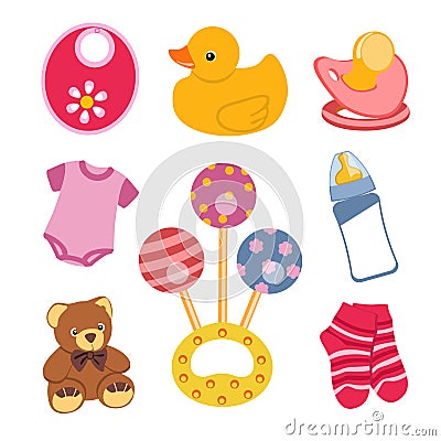 Baby Objects Stock Image - Image: 30430211