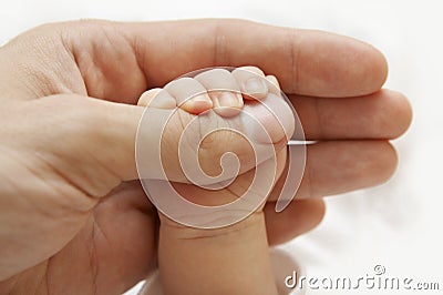 Baby Hand, Family Father And New Born Kid, Newborn Child Royalty Free ...